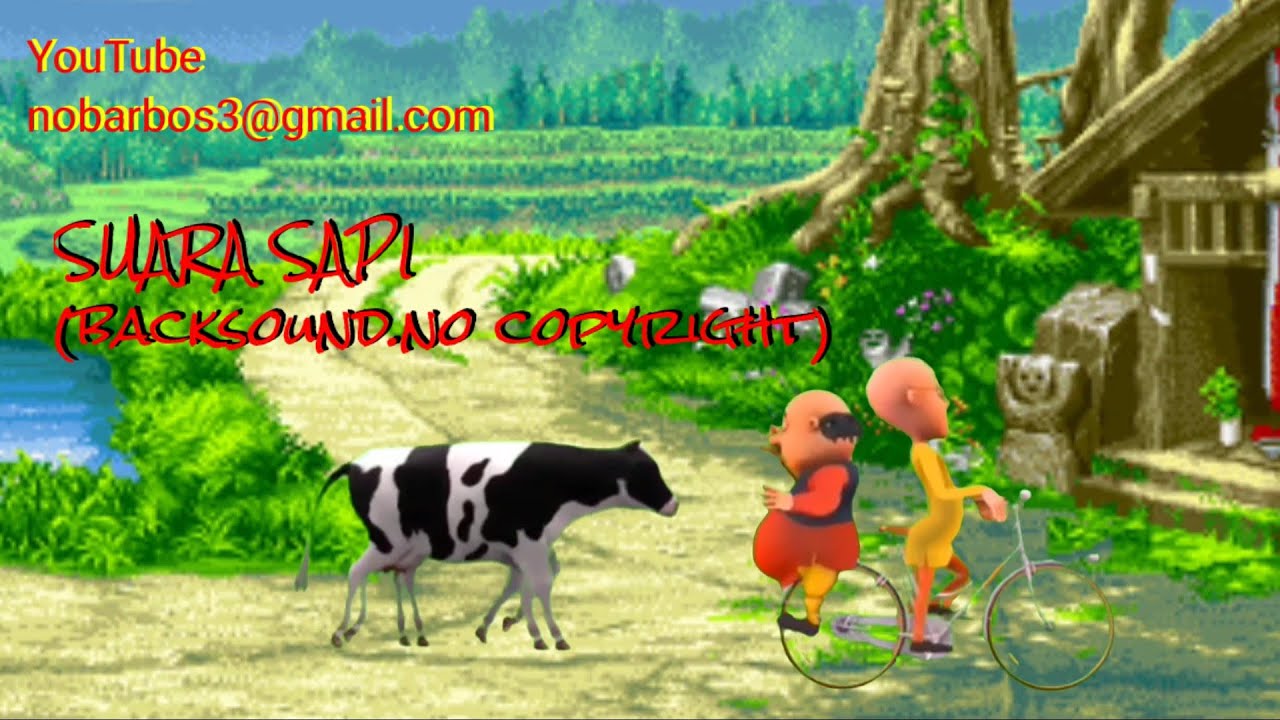 BACKSOUND SUARA SAPI (no copyright) animasi cartoon - YouTube