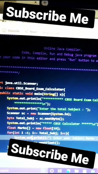 Easily Calculate Your CGPA with Java Programming #popular #cbse # ...