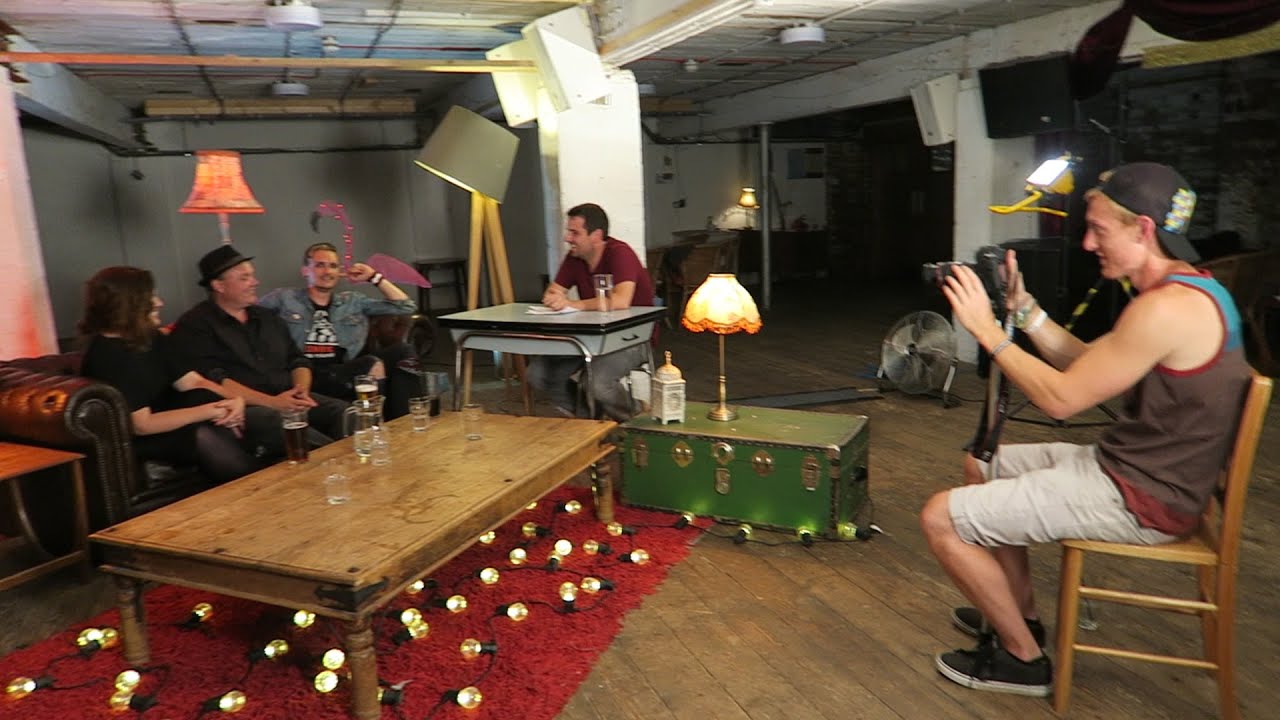 FILMING A COMEDY CHAT SHOW..! (308) - YouTube