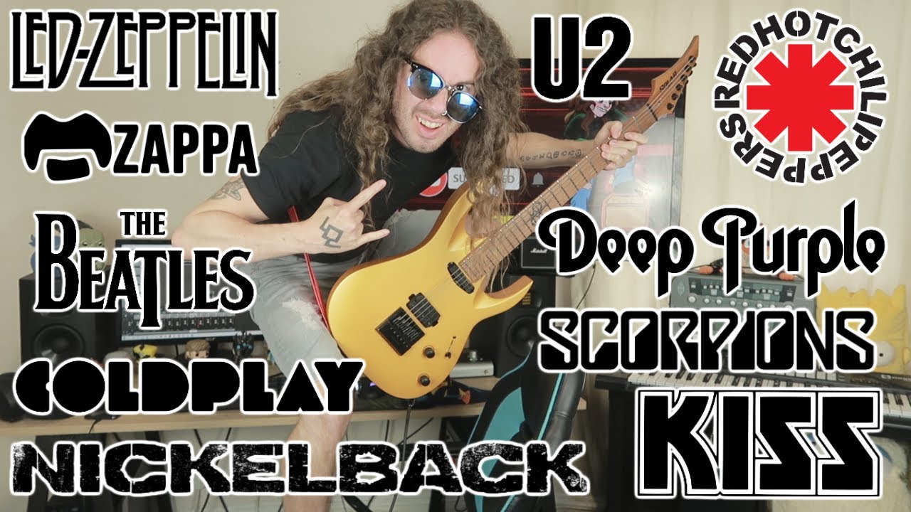 25 Legendary ROCK Bands In A Nutshell - YouTube