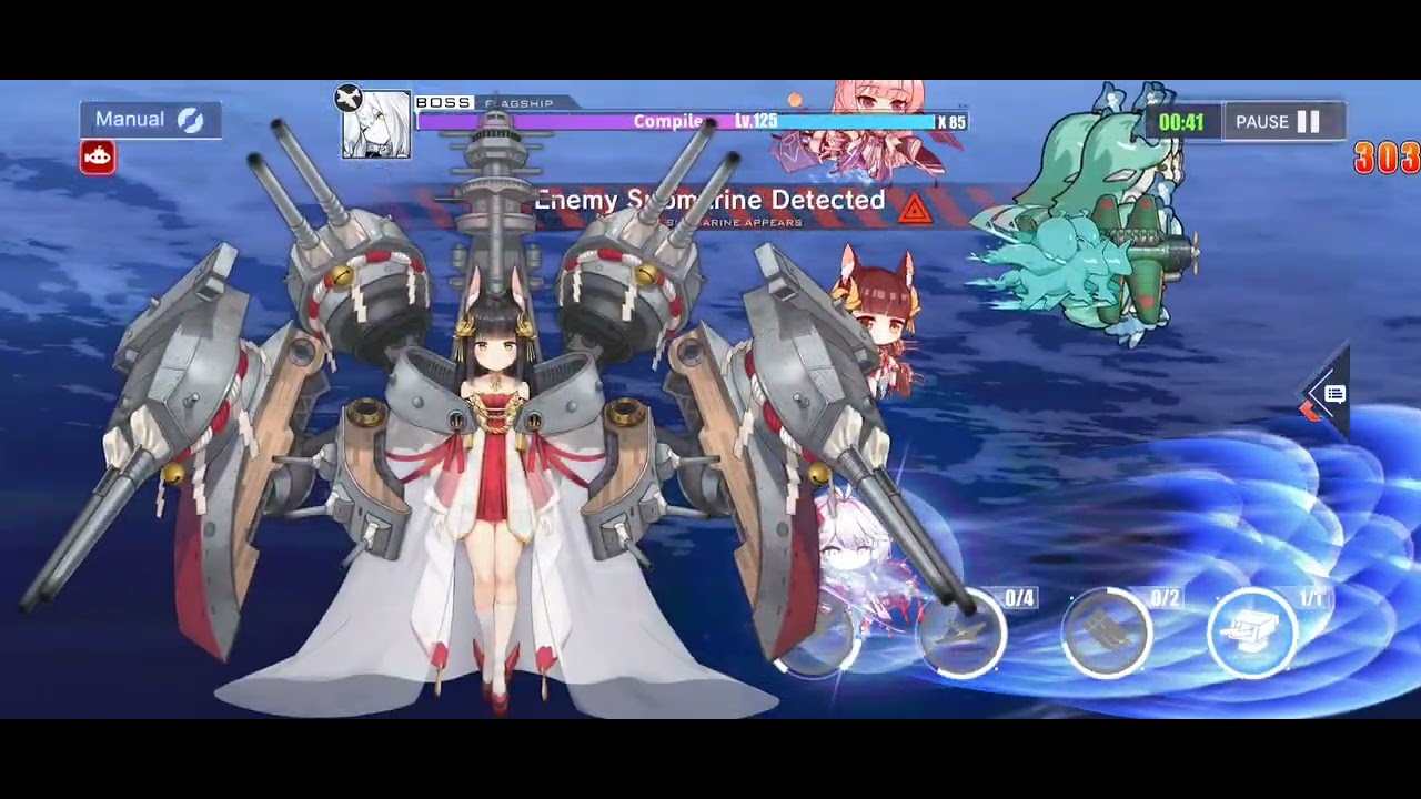 auto guild boss Compiler in 23 seconds | Azur Lane - YouTube
