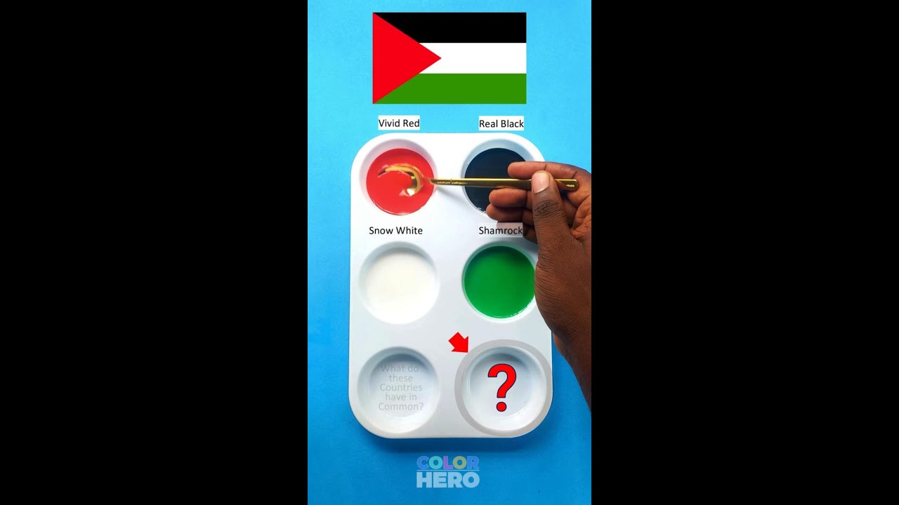 19 Fantastic Color Mix Recipes From Popular Flags! - YouTube