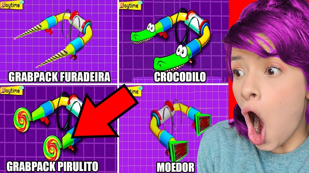 NOVAS GRABPACK DE POPPY PLAYTIME - YouTube