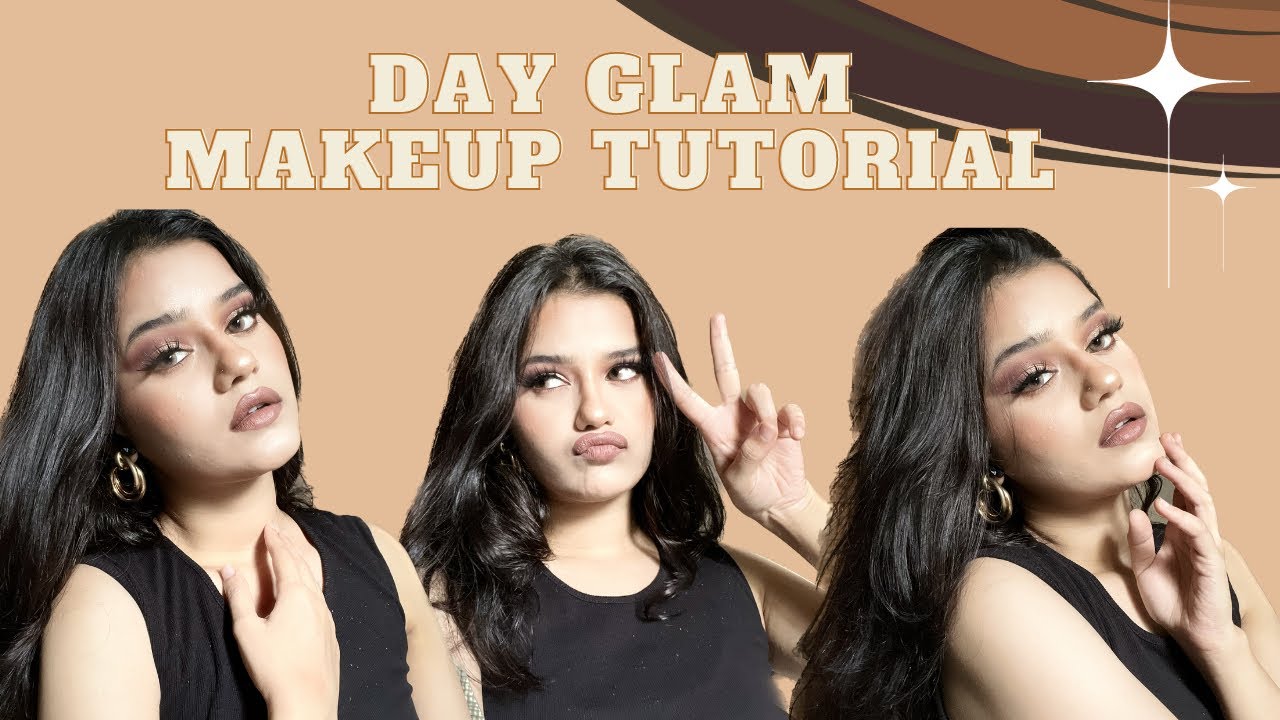 Day Glam Makeup Tutorial ||Makeup Tutorial for Beginners - YouTube