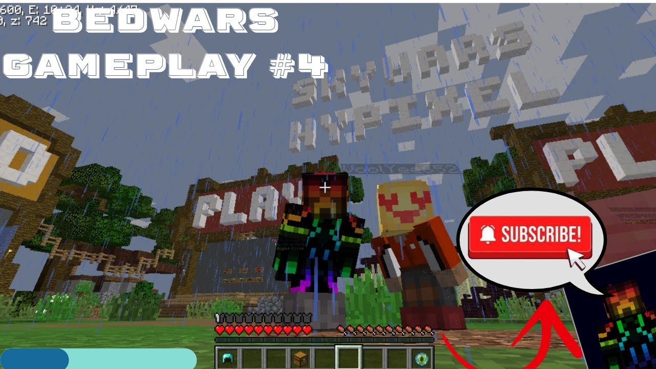 Minecraft: Skywars Gameplay #4 - YouTube