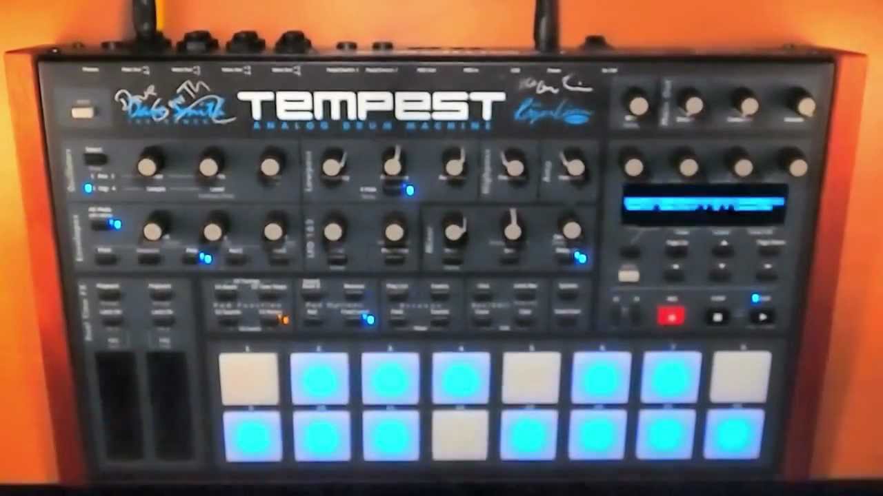 DSI Tempest Drum N Bass Demo - YouTube