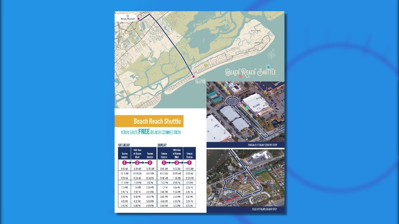 CARTA's FREE Beach Reach Shuttle Opens This Weekend! - YouTube