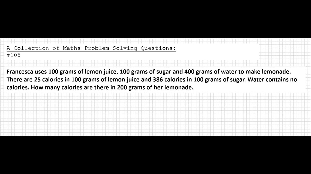 A Collection of Maths Problem Solving Questions:#105 (Fractions) - YouTube