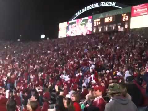Razorbacks Beat LSU 2010 - YouTube