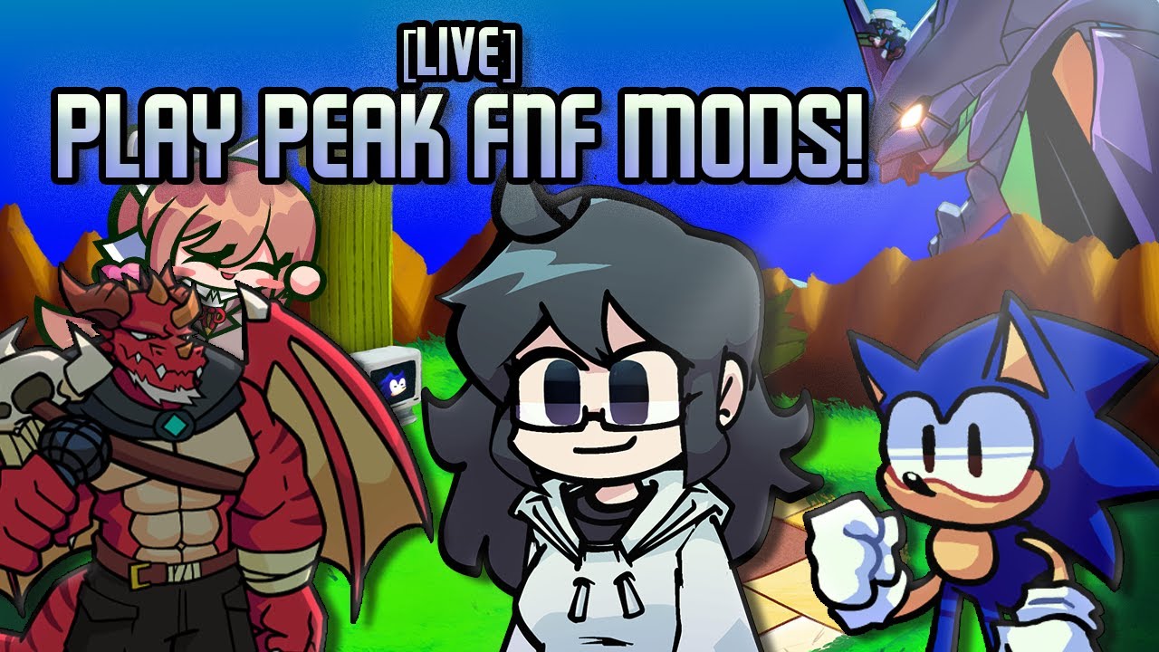 PLAYING COOL FNF MODS! [Gamebreaker, Monker, Funkelion, Livid ...