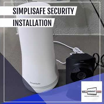 SimpliSafe Security Installation - YouTube