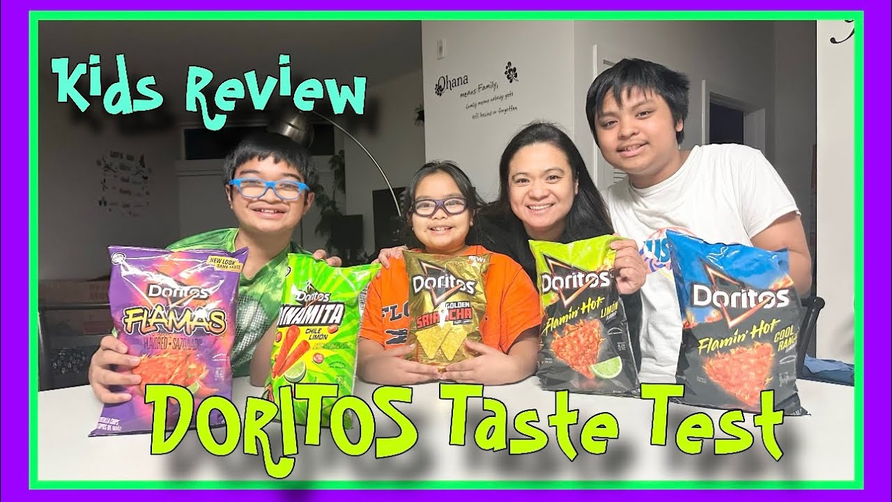 5 Doritos Chips, one is called Golden | Taste Test | Ohana Abode #1191 ...