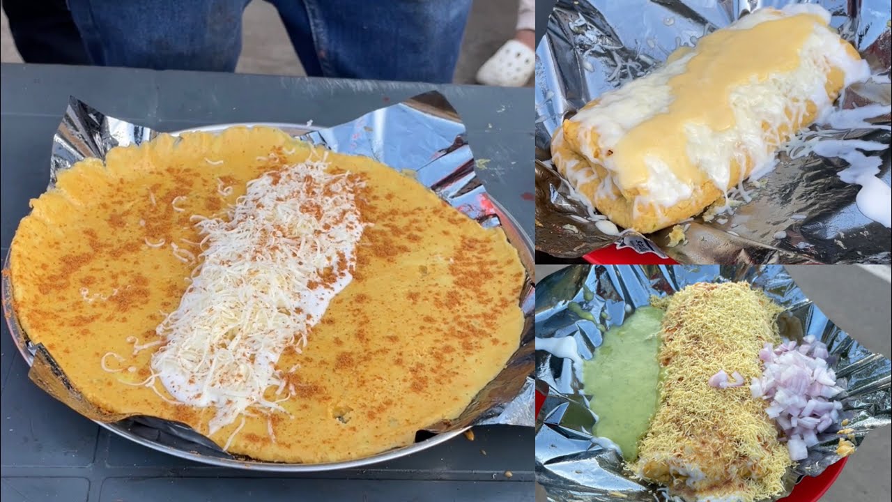 Tandoori cheese locho || Surat ka famous locho || Indian Street Food ...