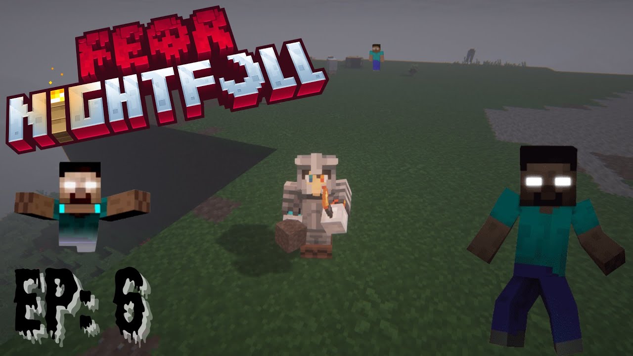 Fear Nightfall: Herobrine nos vigila👻👀👹 | Ep:5 - YouTube