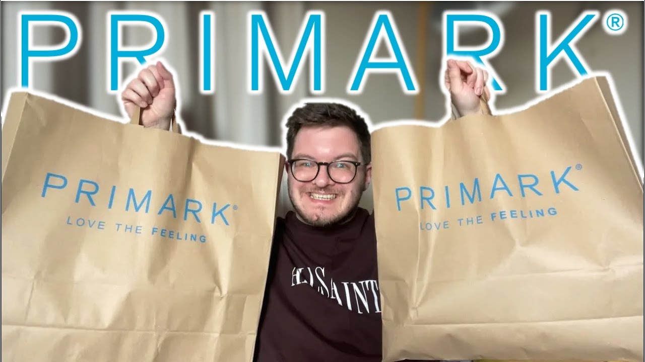 PRIMARK TRY ON HAUL | men's fashion and home - YouTube