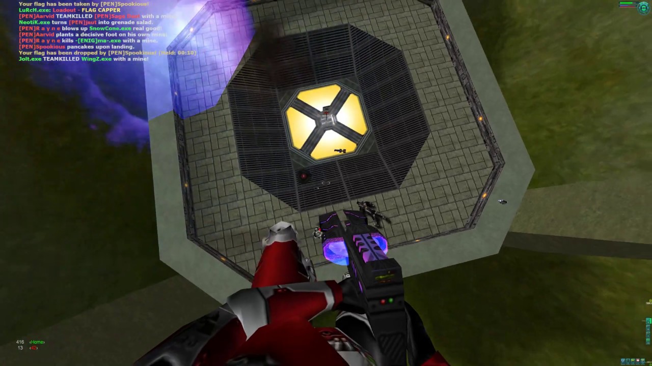 .exe vs [PEN] - Codeman - Map 3: Harvester (x2) - 27/04/2003 - Tribes 2 Classic CTF 14v14 4K ...