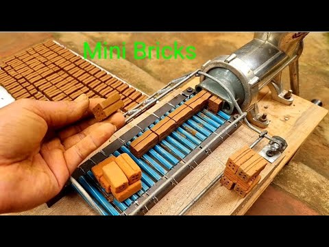 How to make mini Bricks is very easy - YouTube