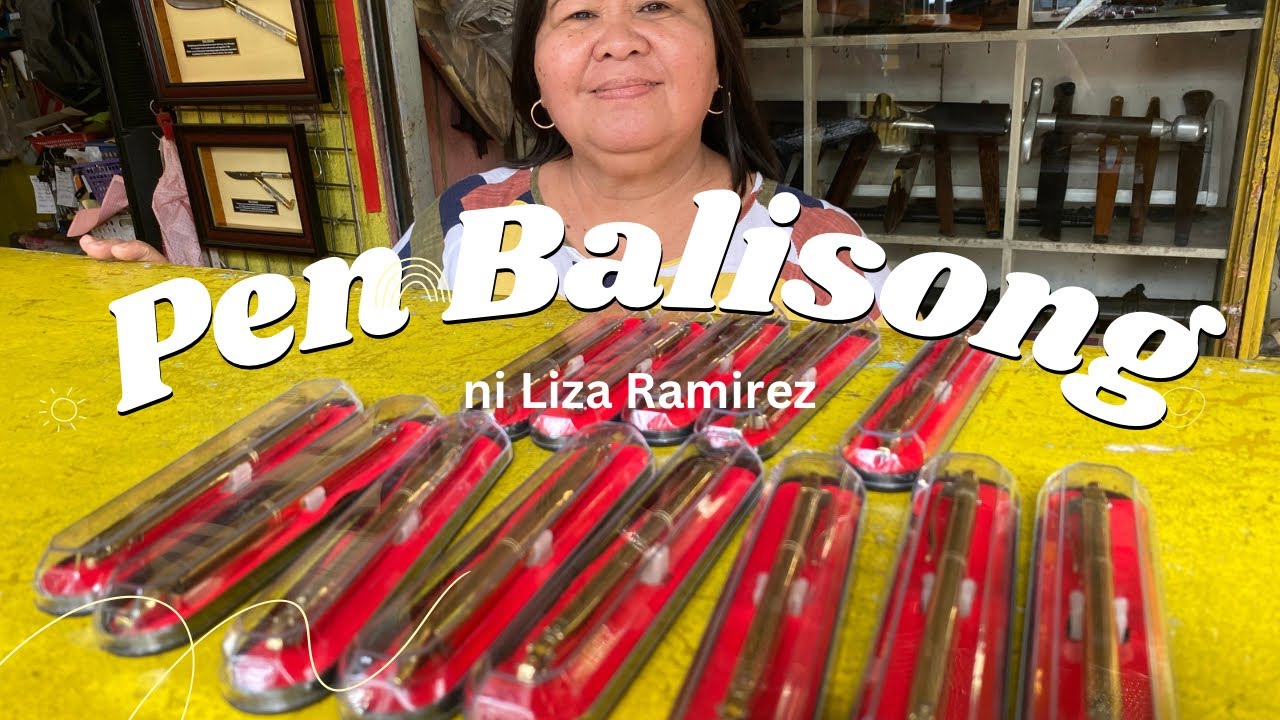 Pen Balisong From Ate Liza Villanueva's Store - YouTube