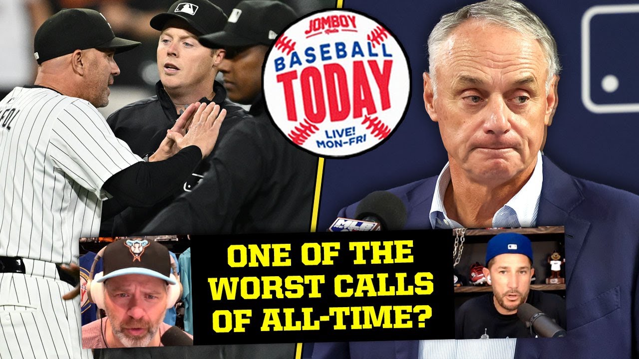 One of the worst calls in MLB history? | Baseball Today - YouTube
