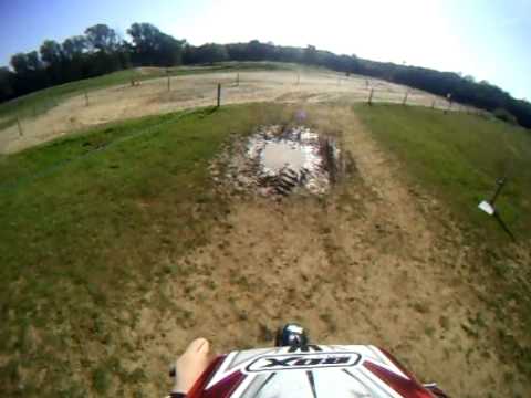 MX Motorcross on my WPB Boyo 2 110CC pit bike at Wildtracks, Newmarket ...