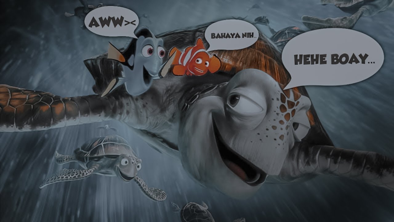 BALAPAN DI KERUMUNAN UBUR UBUR GEMOY! Finding Nemo - YouTube