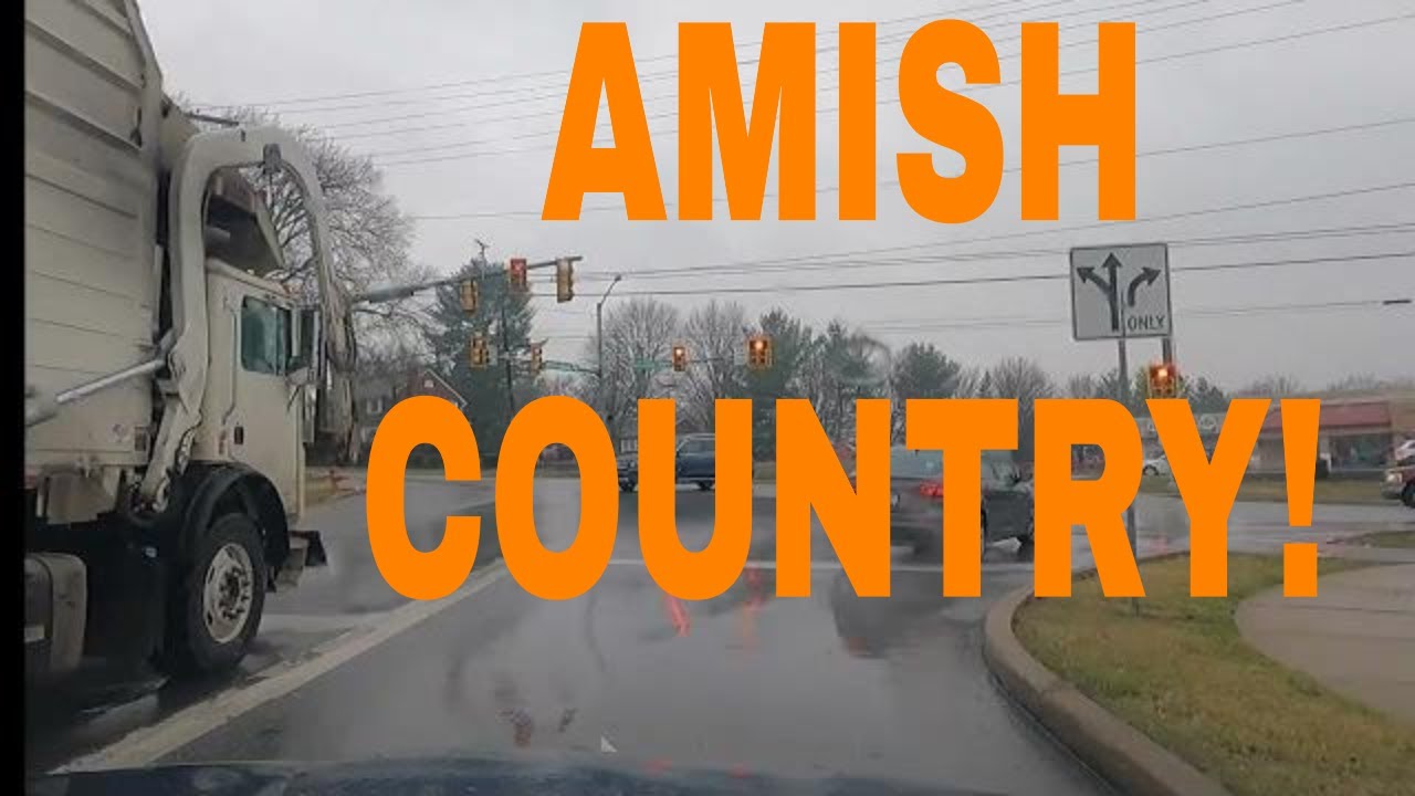 Scenic Drive In Rain | Lancaster PA - YouTube