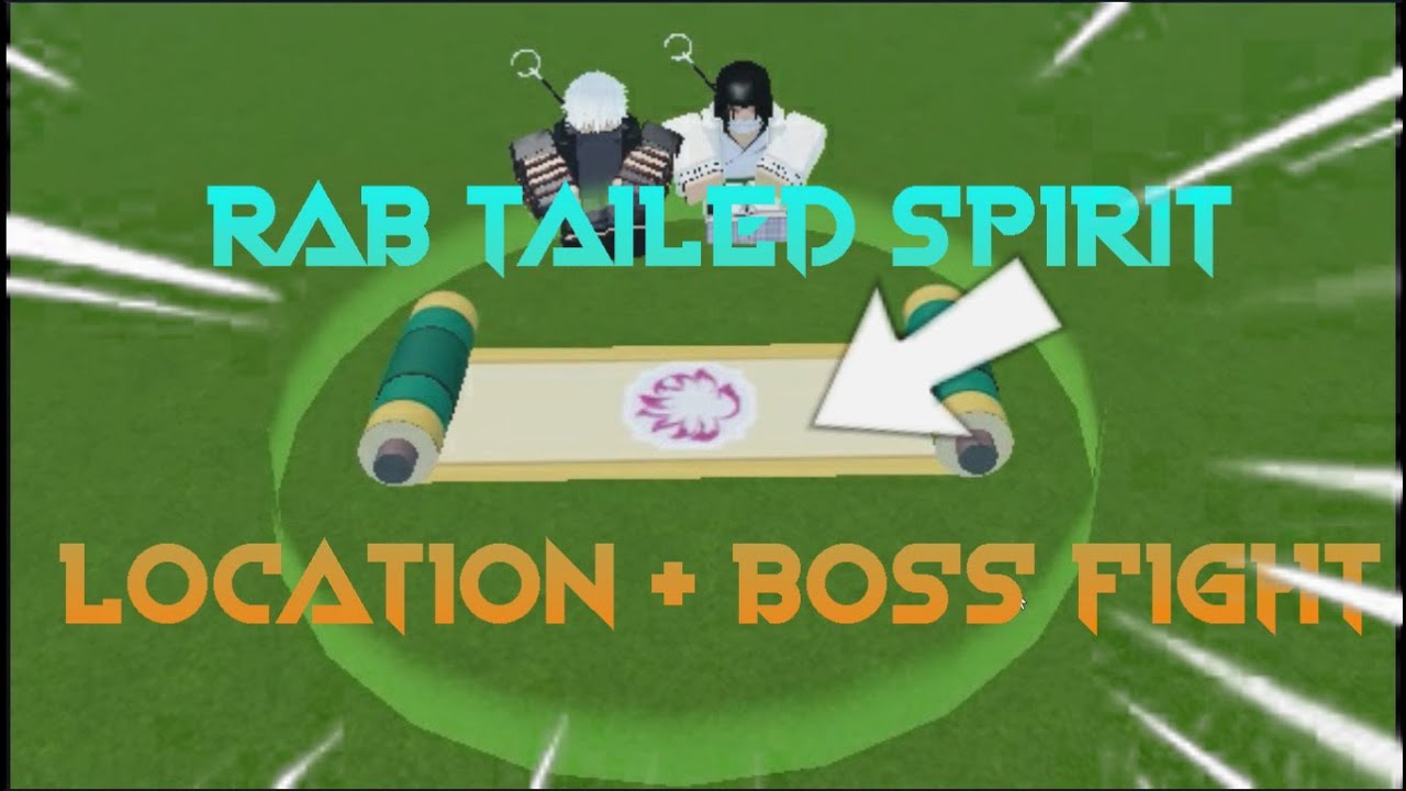 Rab Tailed Spirit Location + Boss Fight ||Shindo Life 2|| - YouTube
