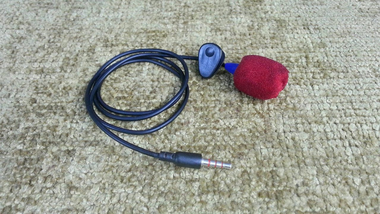 How to make Microphone from old Headphones - YouTube