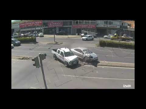 İZMİR TRAFİK KAZALARI MOBESE 2019 TOPLAM 1 KAZA