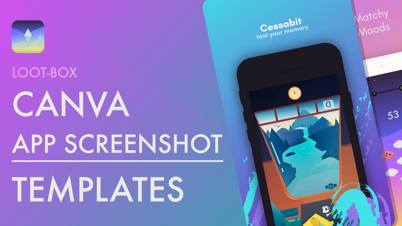 Game Dev's Loot-Box #9: Canva App/Game Screenshot Templates - YouTube