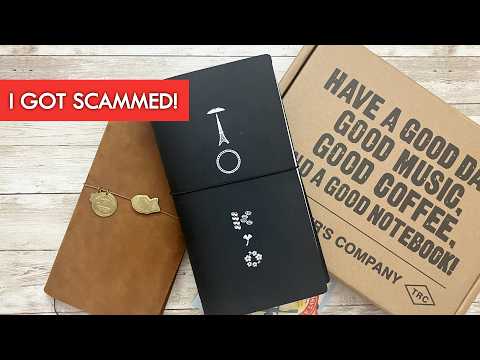 Fake Traveler’s Notebook - It's not a DUPE, it's COUNTERFEIT!