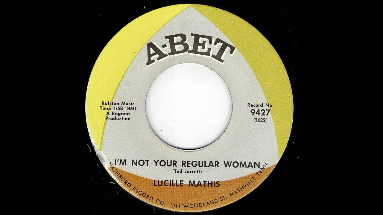Lucille Mathis - I'm Not Your Regular Woman - (A-Bet) - YouTube