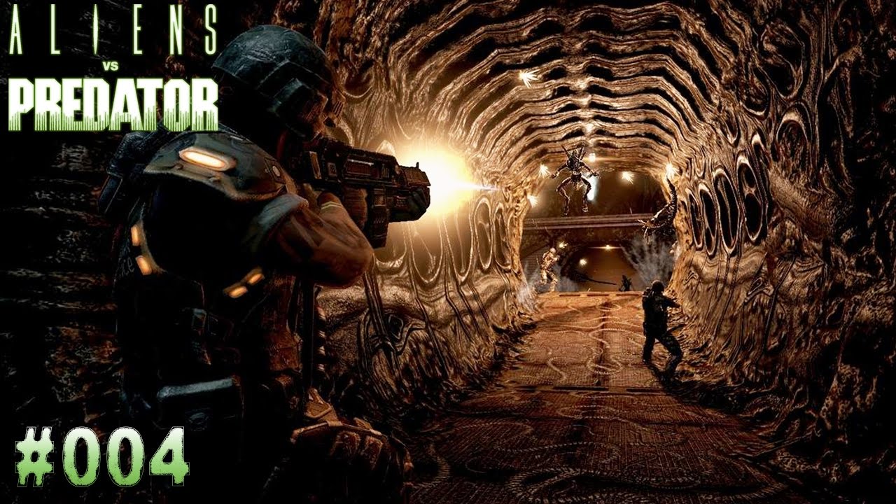 ALIEN VS PREDATOR #004 - Tequila in Gefahr | Let's Play Alien vs ...