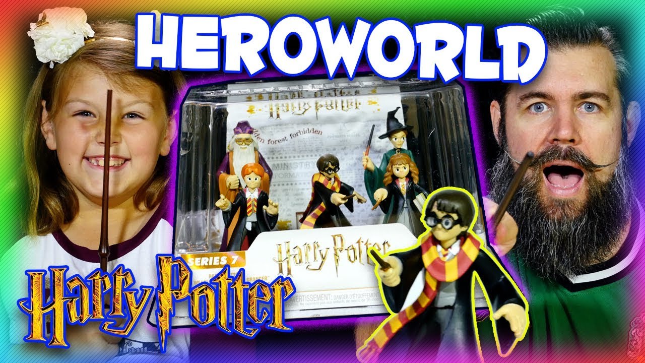 HARRY POTTER HEROWORLD Toy Figures Unboxing and Review by Funko Hero ...
