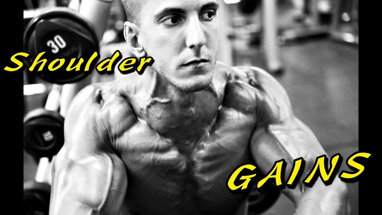 Gym Workout Fitness Model Jordan Shoulder FULL WORKOUT Styrke Studio ...