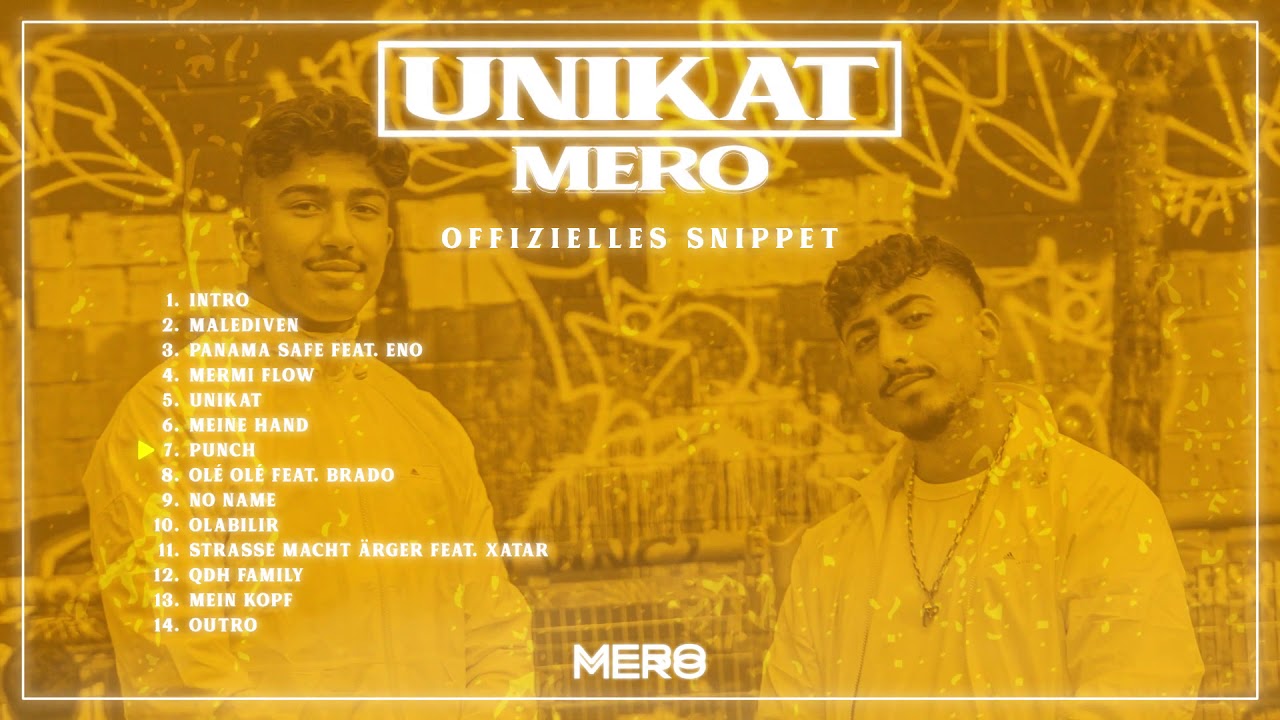 MERO-Unikat (Official Album Snippet ) - YouTube