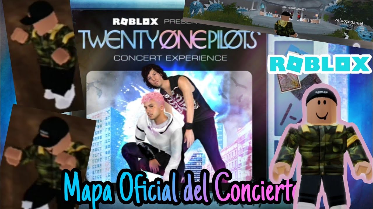 MAPA del CONCIERTO de TWENTY ONE PILOTS en ROBLOX ¿COMÓ ENTRAR? - YouTube