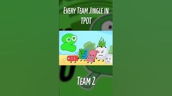 Every Team Jingle in TPOT #shorts #bfdi #tpot #jacknjellify #teams #jingles