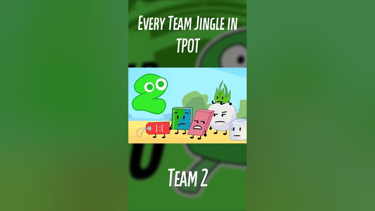 Every Team Jingle in TPOT #shorts #bfdi #tpot #jacknjellify #teams #jingles - YouTube