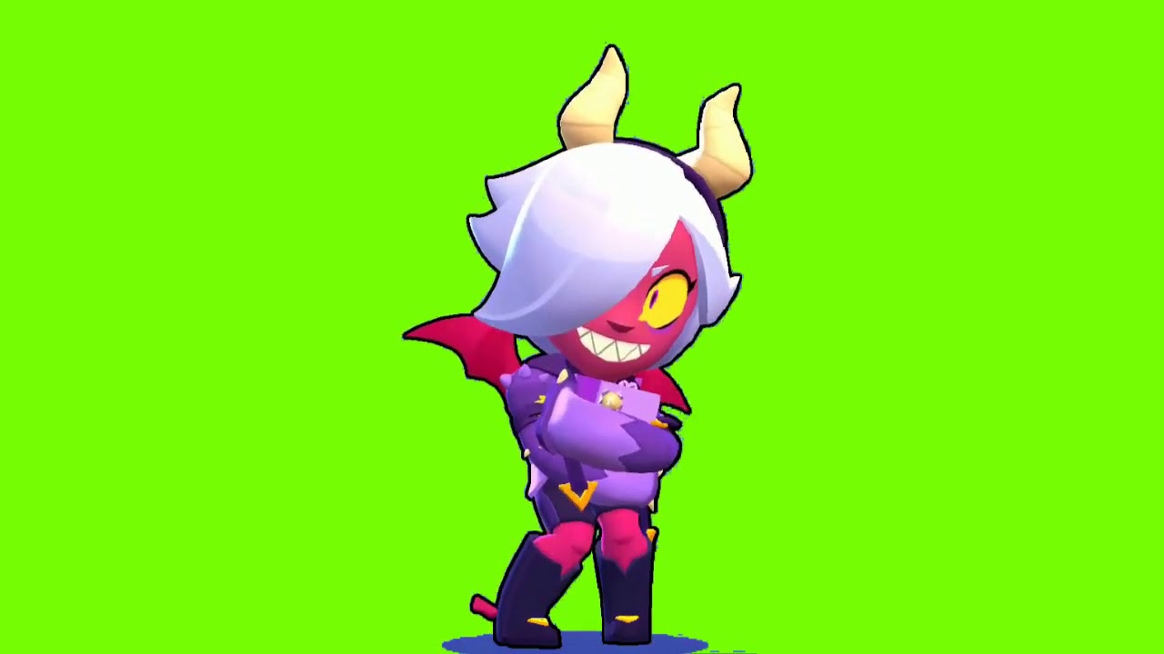 Collet Demonio - Brawl Stars Efecto Edición Pantalla Verde #edicion # ...