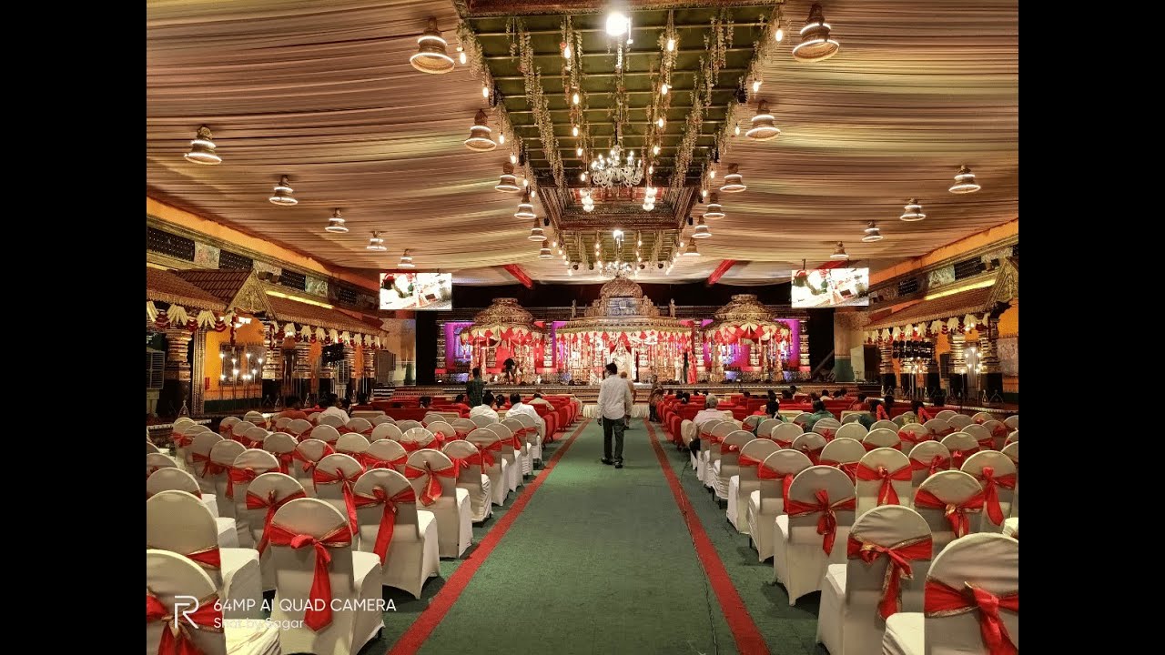 Traditional Wedding Decoration in Palace Grounds-Bangalore | Gate-4 ...
