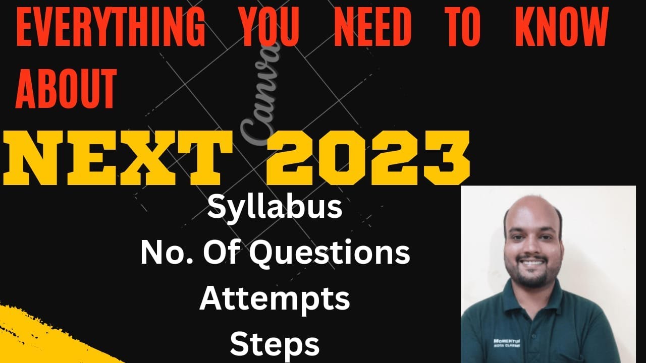 NExT Exam Syllabus And No Of Atempts, Details - YouTube