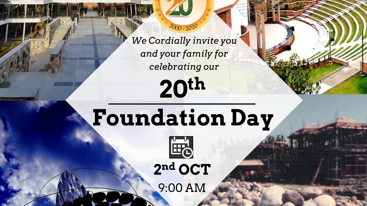 20th Foundation Day Event - YouTube