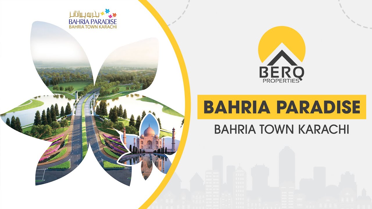 Bahria Town Karachi: Bahria Paradise Karachi - Taj Mahal and Central ...