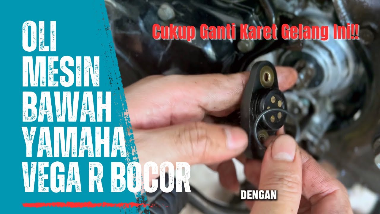 Oli Mesin Bocor Motor Vega R New Cara Ganti Oring Switch Netral Rembes ...