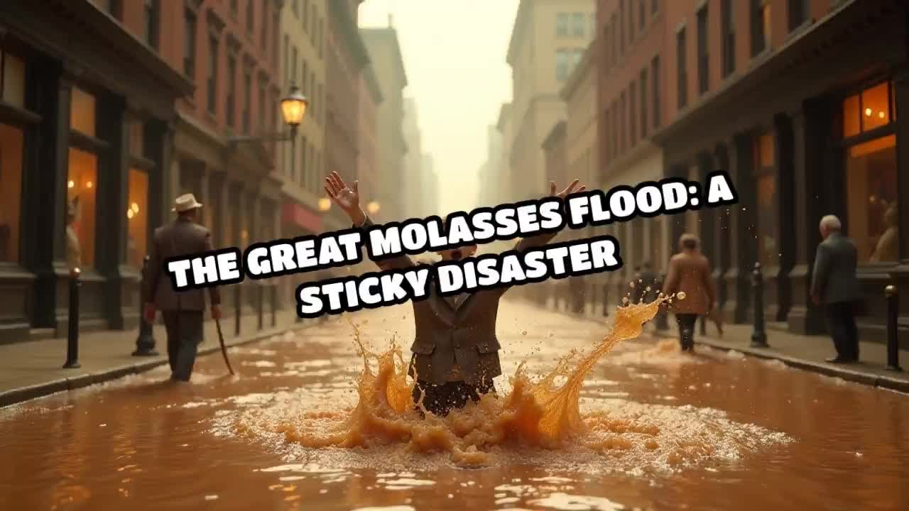 The Great Molasses Flood: A Sticky Disaster - YouTube