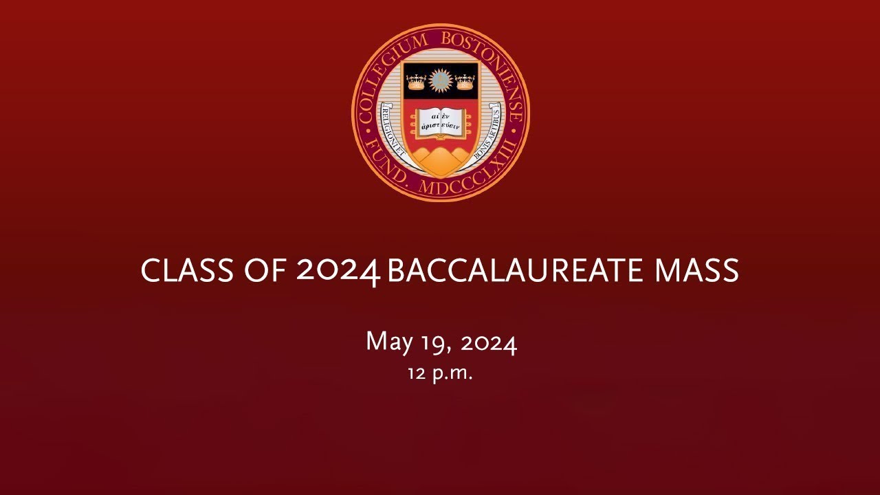 Class of 2024 Baccalaureate Mass - YouTube