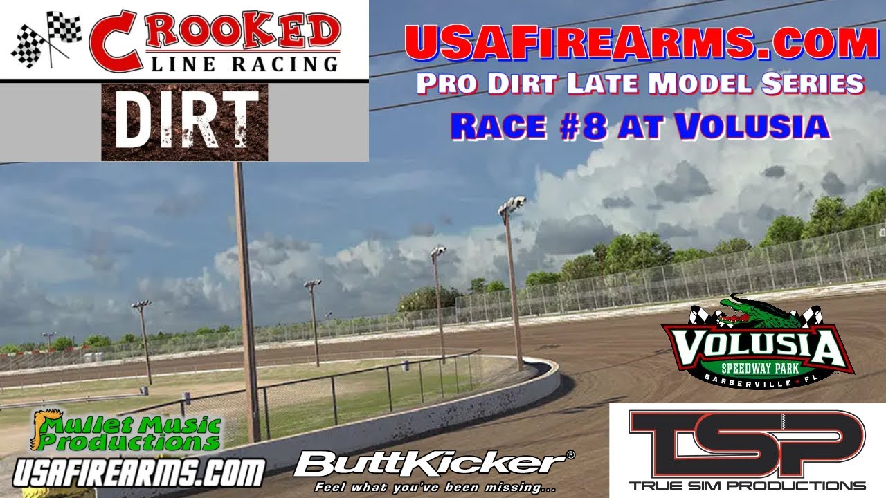 Crooked Line Racing USAFirearms.com Dirt Late Model Series Volusia ...