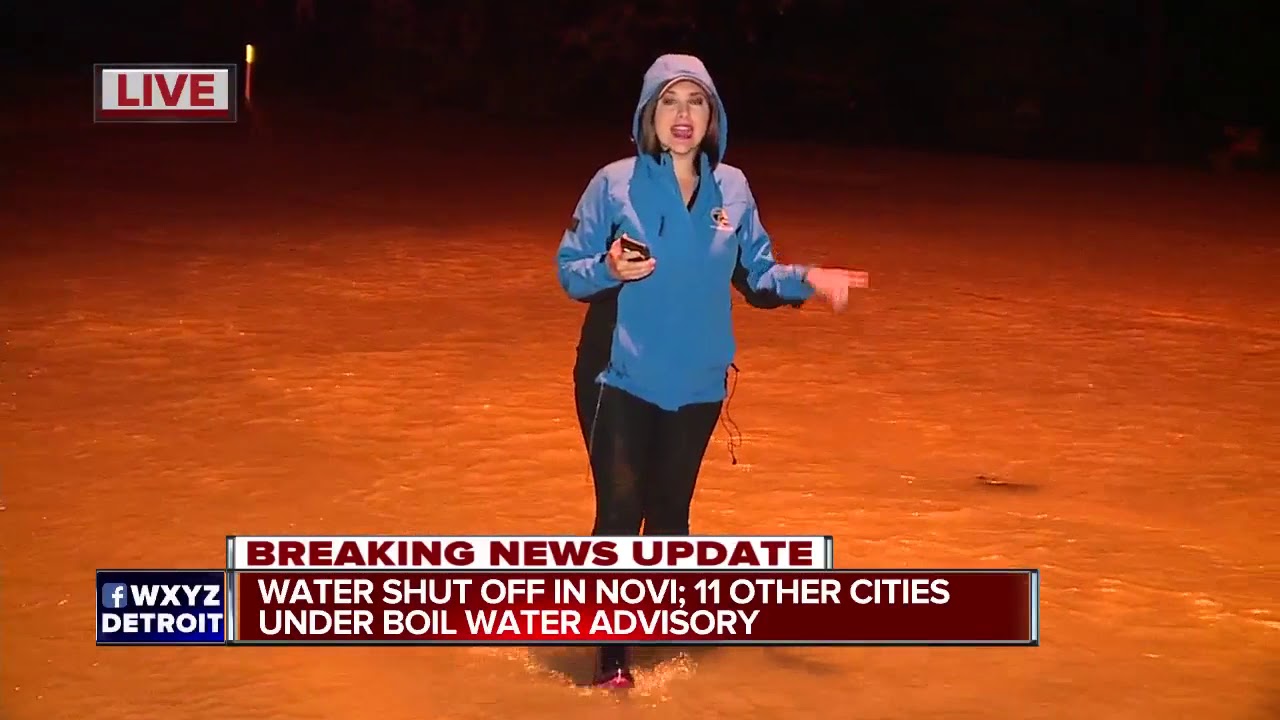 Water shut off in Novi; 11 other cities under Boil Watet Advisory - YouTube