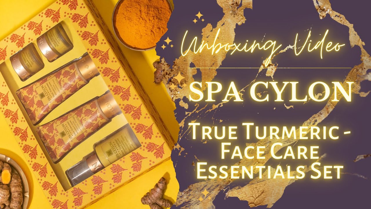 SPA CYLON True Turmeric – Face Care Essentials Set - YouTube